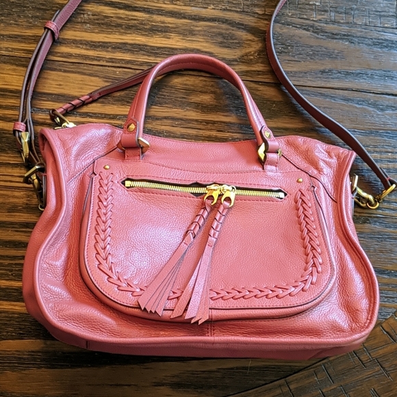 orYANY | Bags | Oryany Large Leather Purse Pink And Gold | Poshmark